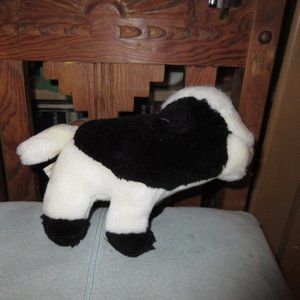 MOO MOOS | Toys | Black White Plush Baby Cow Calf Stuffed Animal | Poshmark